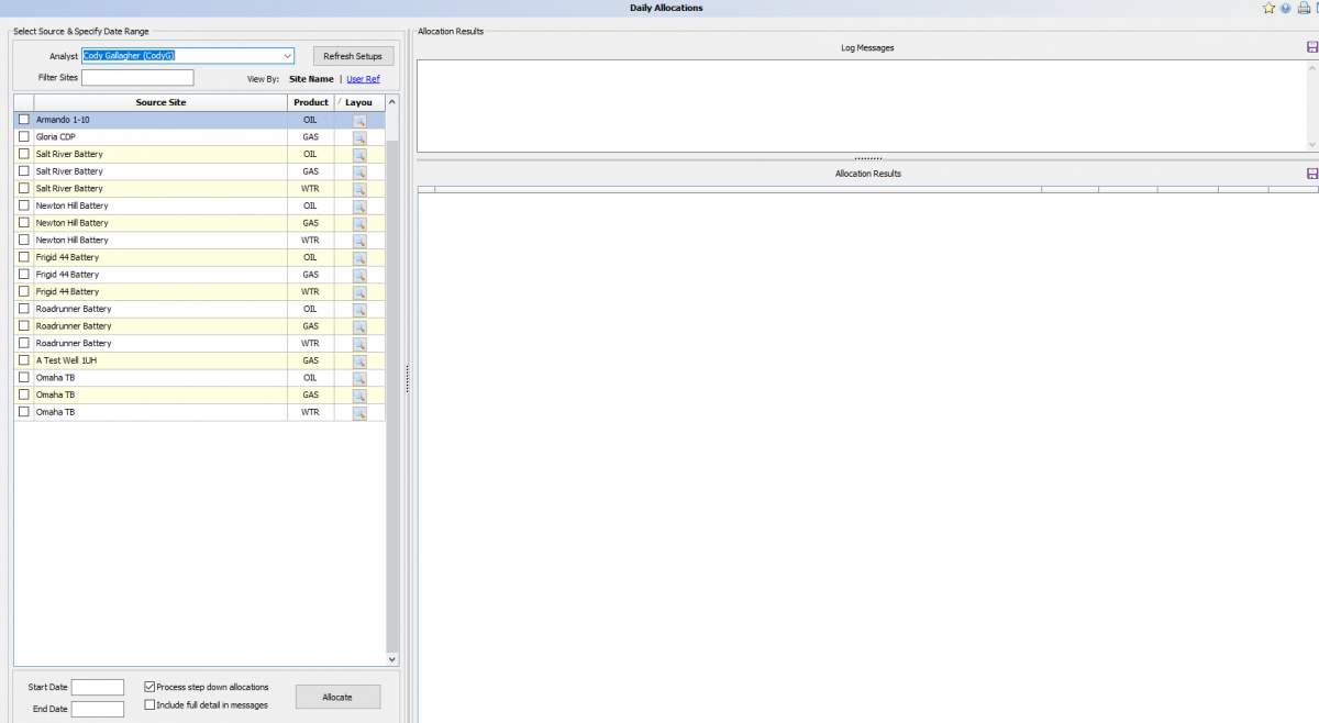 Daily Allocations - PRAMS Plus Wiki